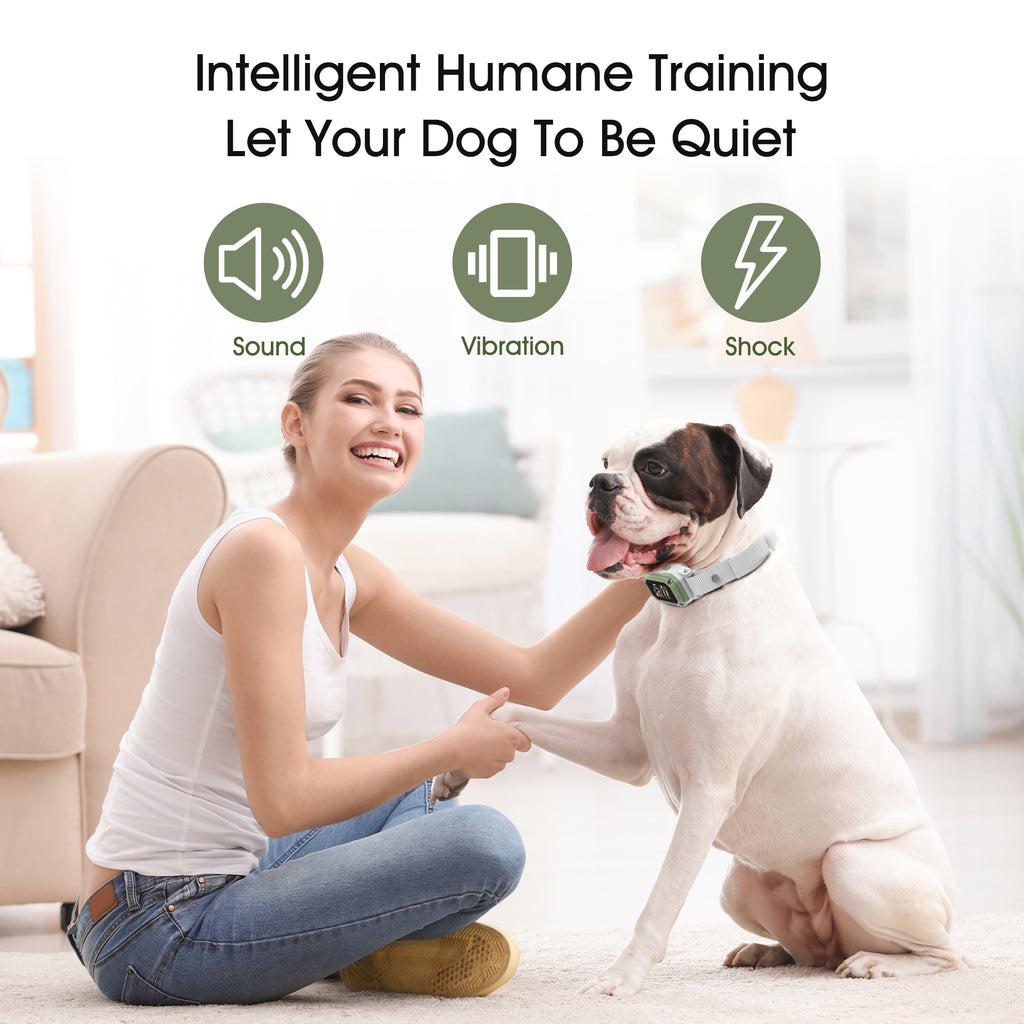 Multifunctional Anti-Bark Collar with Counter | Dog Training | eDog